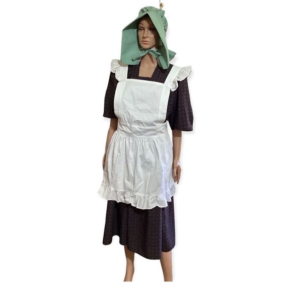Vintage | Dresses | Vintage Handsewn Midi Length Prairie Dress With ...
